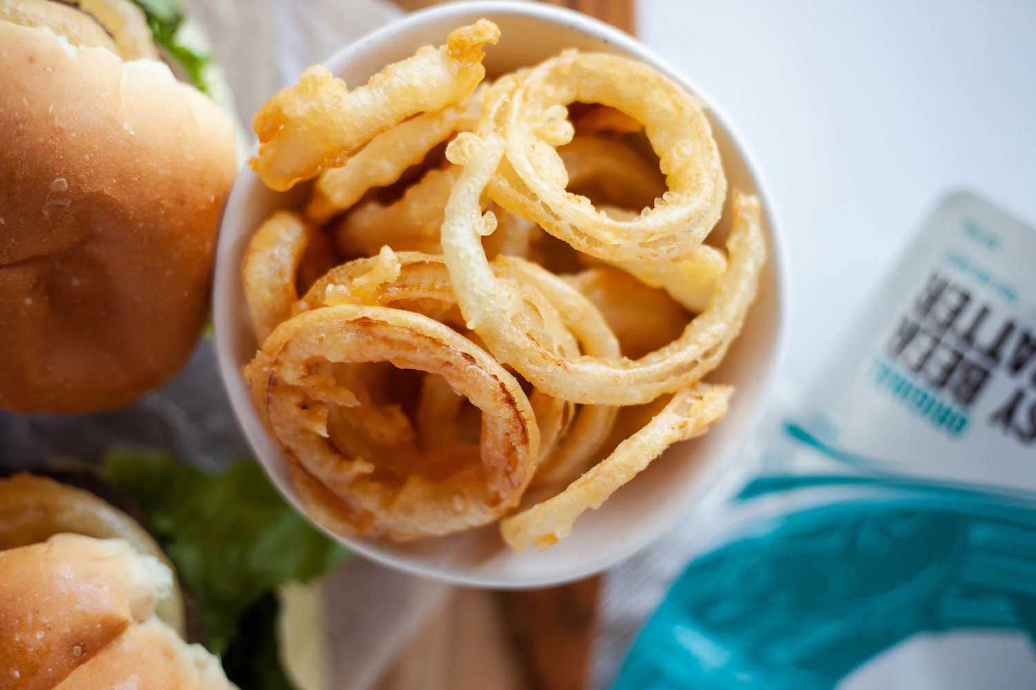 Beer Battered Onion Rings - The Gourmet Warehouse